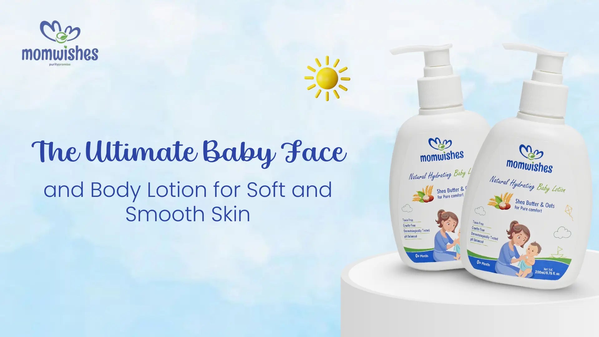The Ultimate Baby Face & Body Lotion for Soft and Smooth Skin | Gentle ...